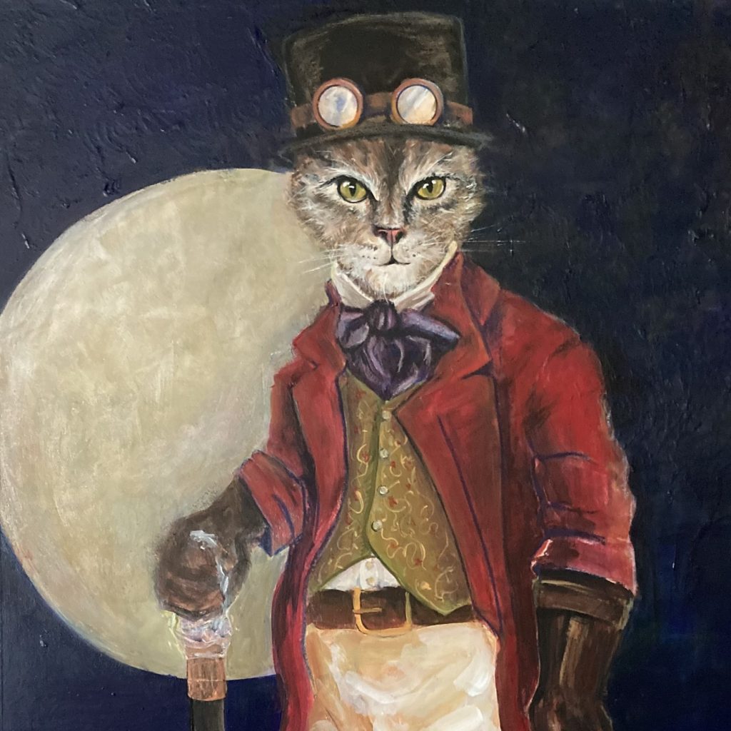 Sir Cat Print – Professor Millie Moon's Fantastical Contraptions